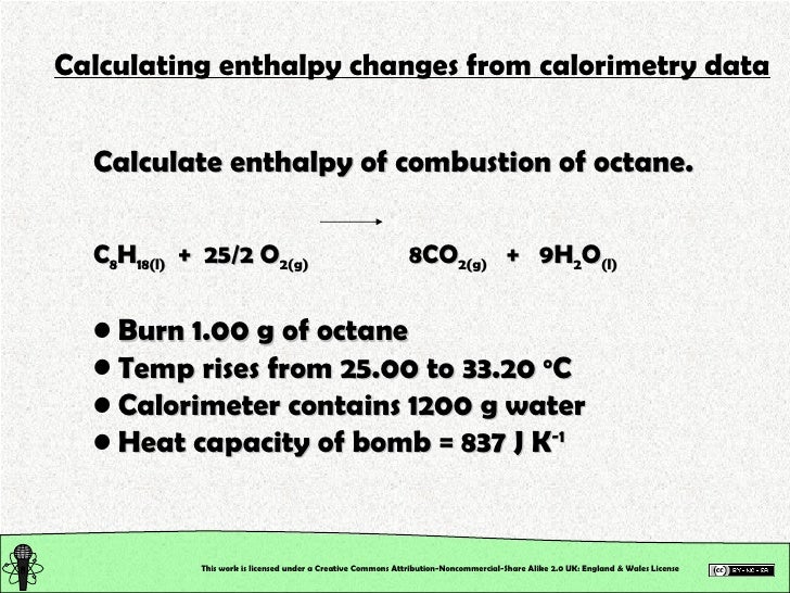 Chemical Reactions: Thermochemistry