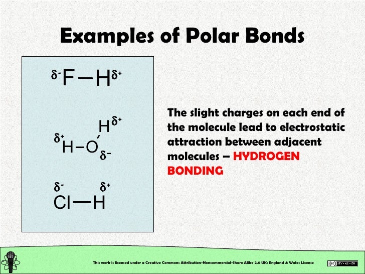 Chemical Structure: Chemical Bonding. Polar Bonds