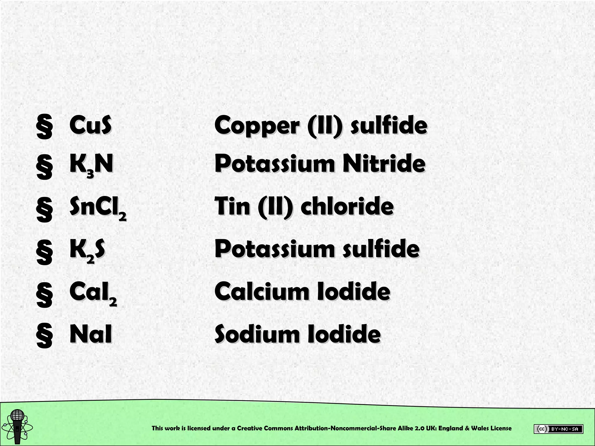 Chemical Structure: Chemical Nomenclature. Inorganic Compounds | PPT