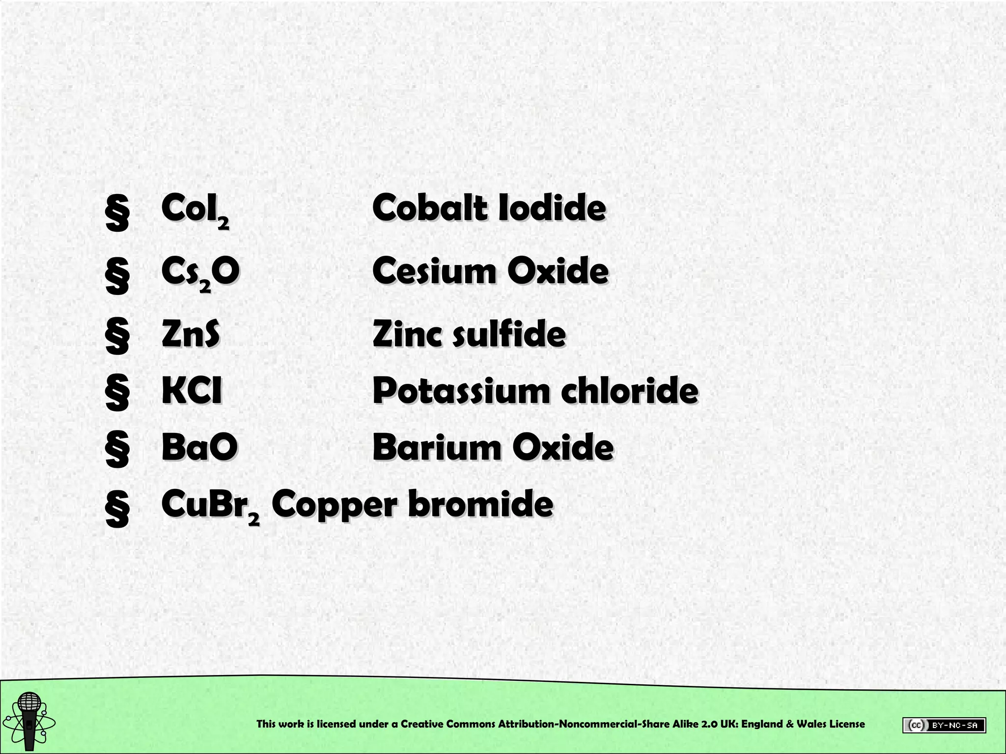 Chemical Structure: Chemical Nomenclature. Inorganic Compounds | PPT