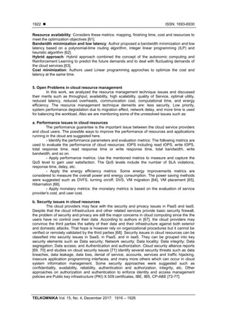 A Literature Survey on Resource Management Techniques, Issues and Challenges in Cloud Computing ...