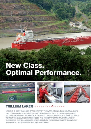 CSL Brochure - Trillium Laker (english) | PPT