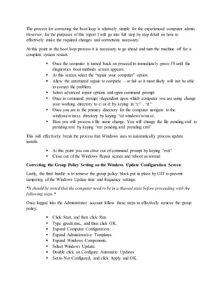 DeepFreeze Update Loop | DOCX