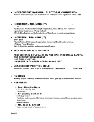 GEORGE CV | DOC