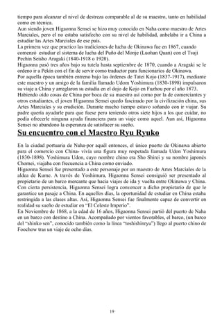 Orígenes del Goju Ryu de Okinawa | PDF