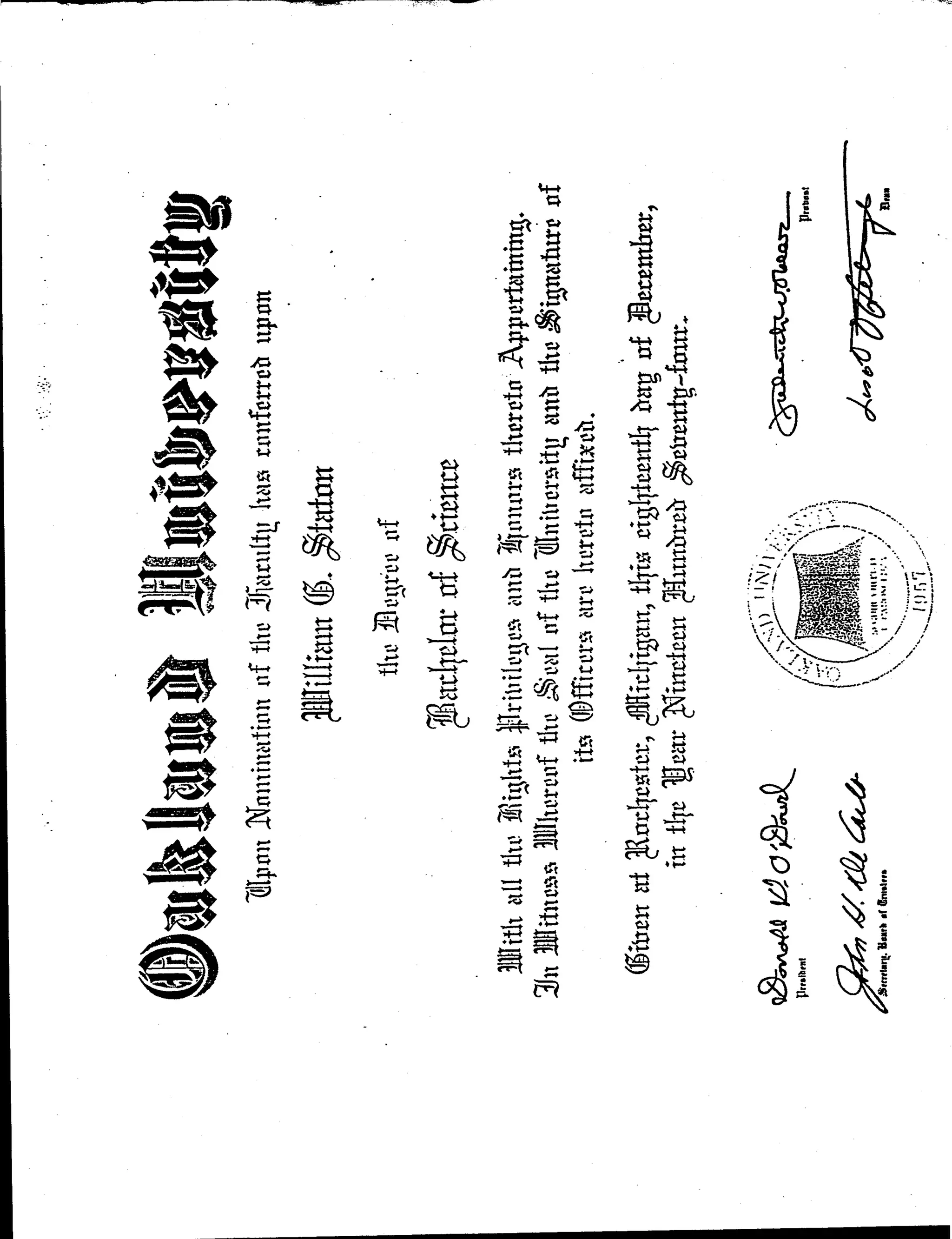 OU DIPLOMA | PDF