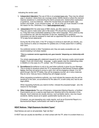 Insurance Training Manual | DOC