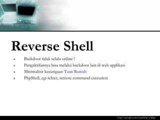 Art of Backdooring: Technique and Practice | PDF