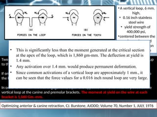 Friction vs Friction less mechanics in orthodontic space closure | PPTX