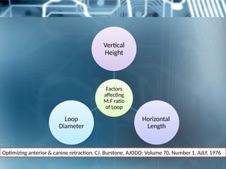 Friction vs Friction less mechanics in orthodontic space closure | PPTX
