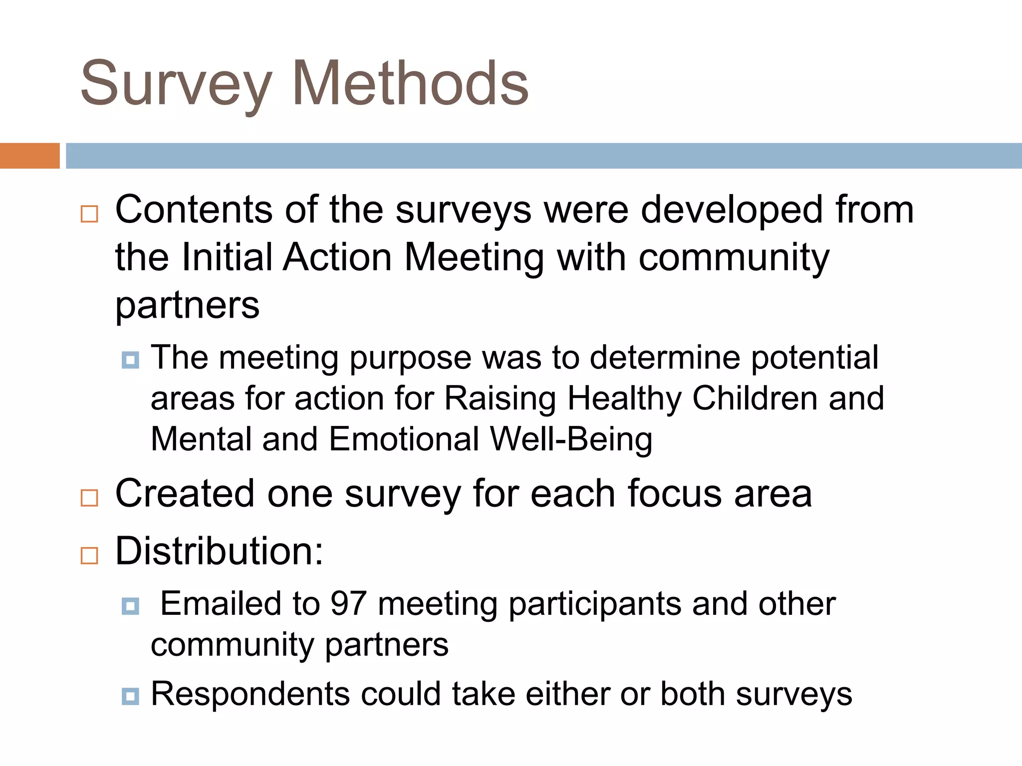 Survey Summary Slides | PPT