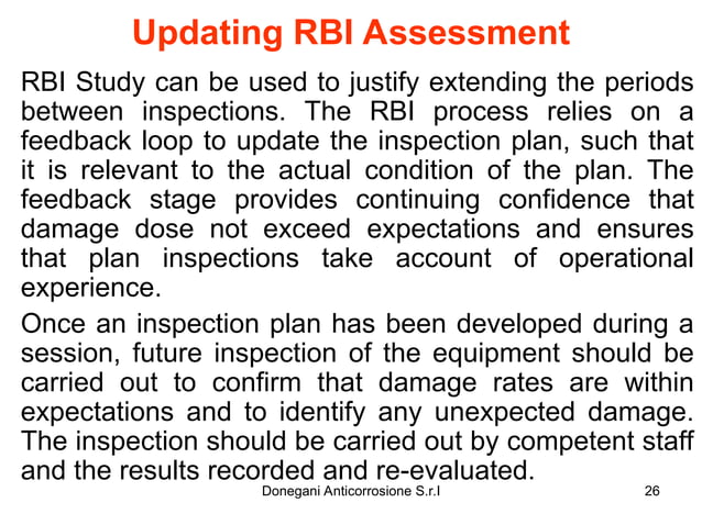 47801121223 - RBI Methodology - Risk Based Inspection | PPT