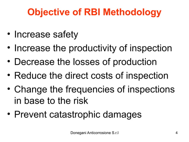 47801121223 - RBI Methodology - Risk Based Inspection | PPT