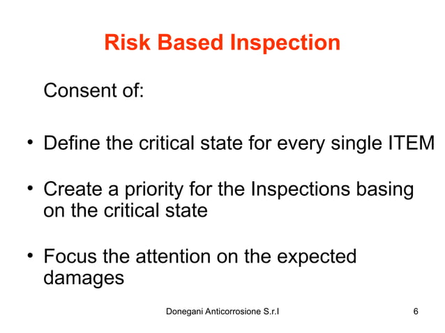47801121223 - RBI Methodology - Risk Based Inspection | PPT