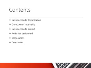 BIM (Bachelor of Information Management) Internship Final Presentation | PPTX