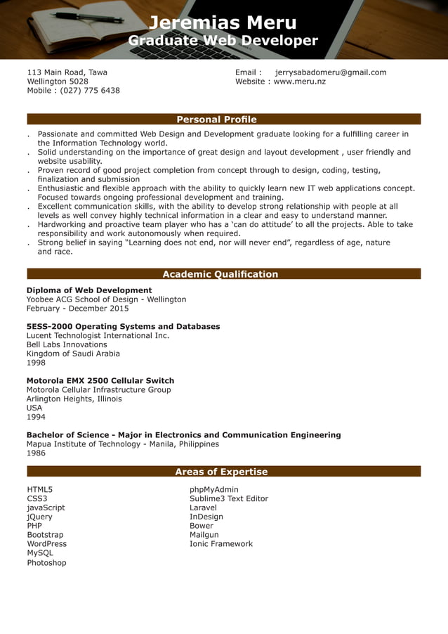 jerrymerucv | PDF | Web Development | Internet