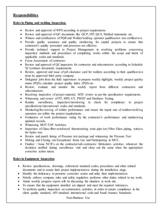 Inspection Engineer 1 | DOCX