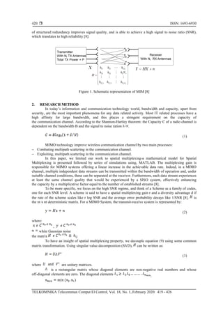 MIMO channels: optimizing throughput and reducing outage by increasing multiplexing gain | PDF