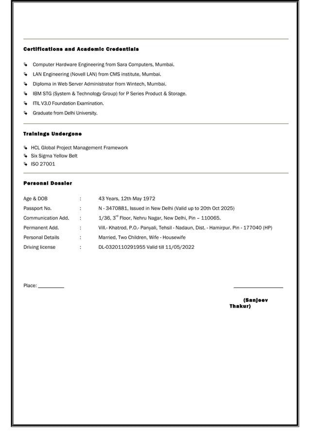 Sanjeev Thakur_April'16 | PDF