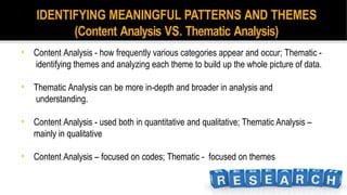 Patterns-and-Themes in Qualitative Research | PPTX