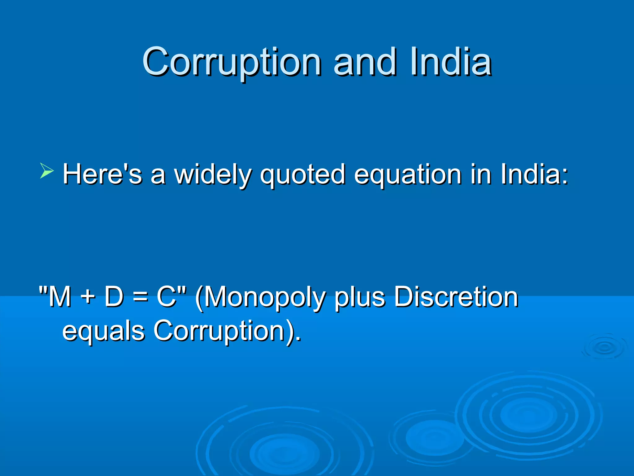 47894774 corruption-ppt | PPT