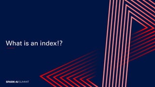 Hyperspace: An Indexing Subsystem for Apache Spark | PPT