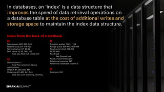 Hyperspace: An Indexing Subsystem for Apache Spark | PPT