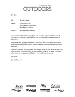 Ryan derrick's letter | DOCX
