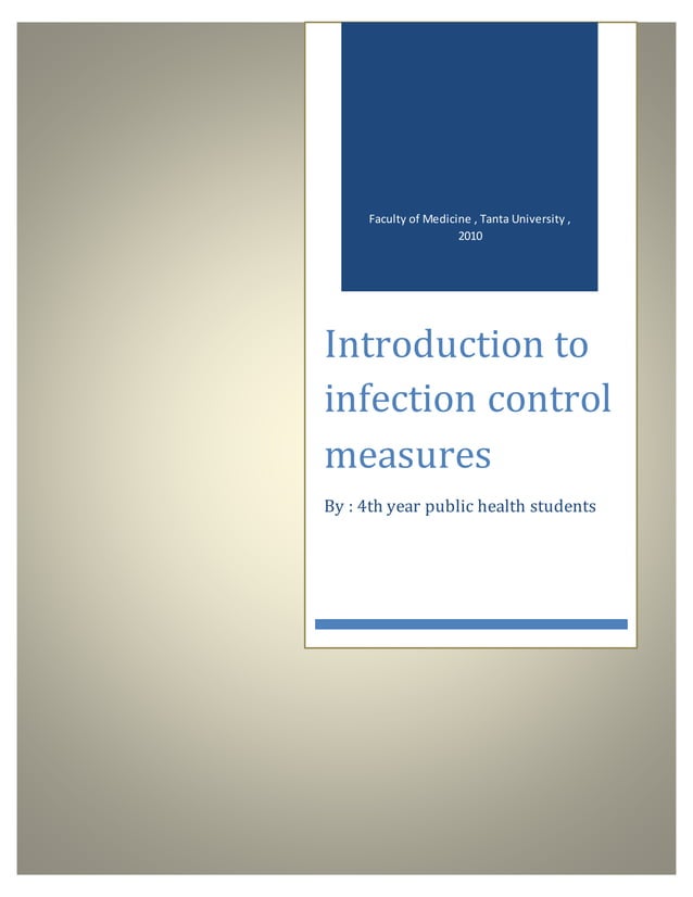 Infection Control | PDF