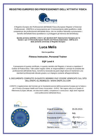 MembershipCertificate | PDF