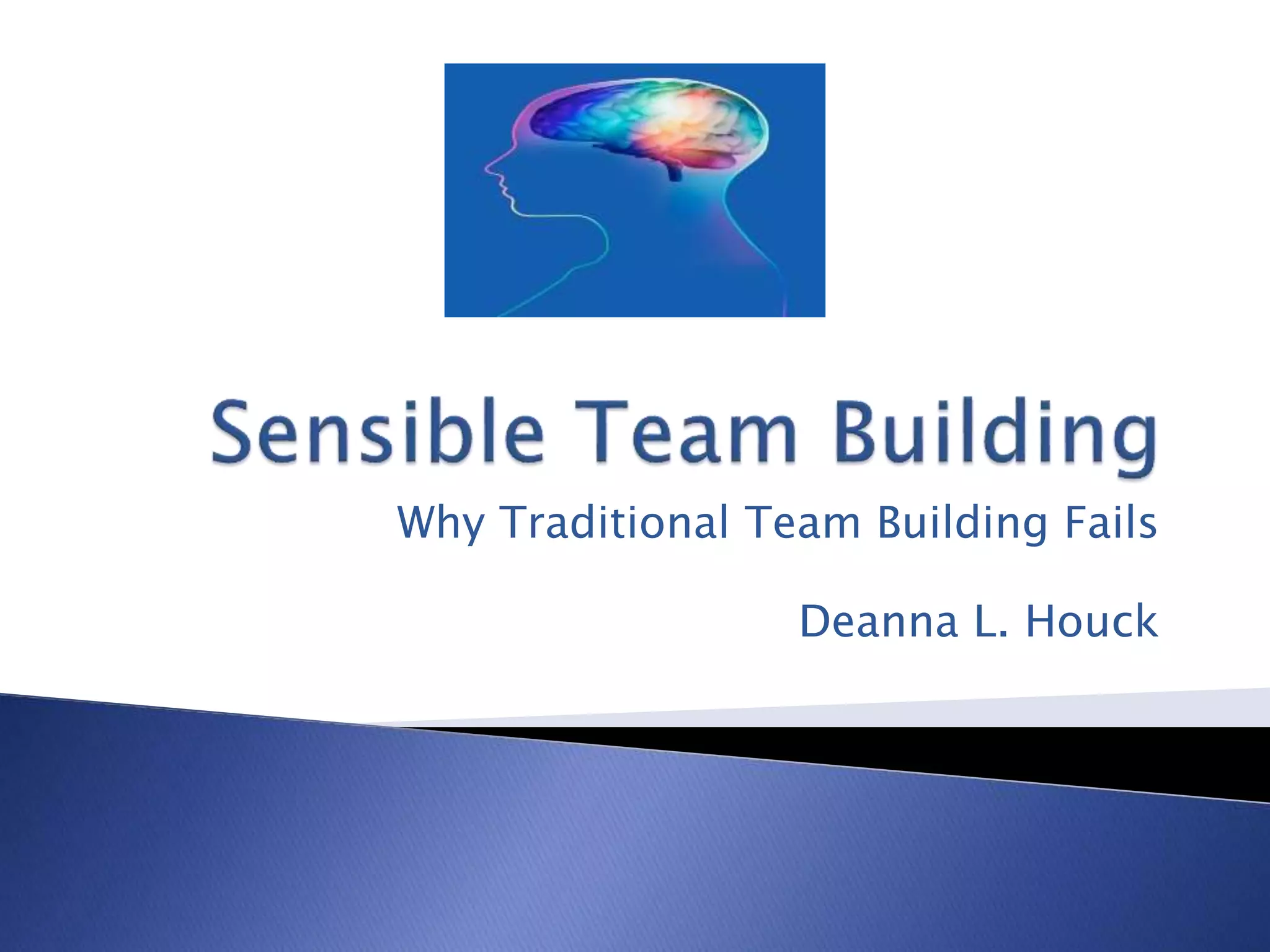 Sensible Team Building | PPT