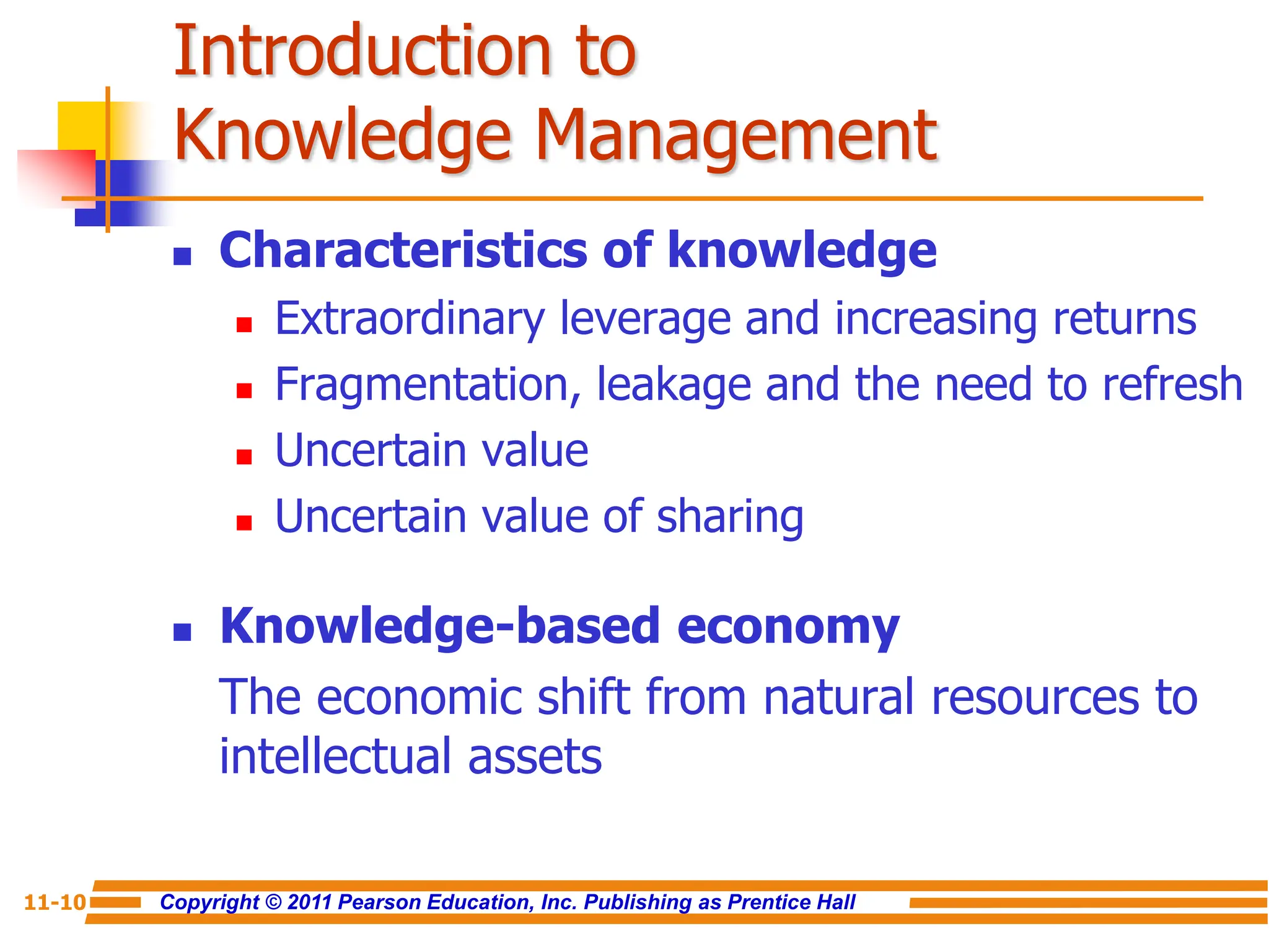 Knowledge management and business intelligence .ppt