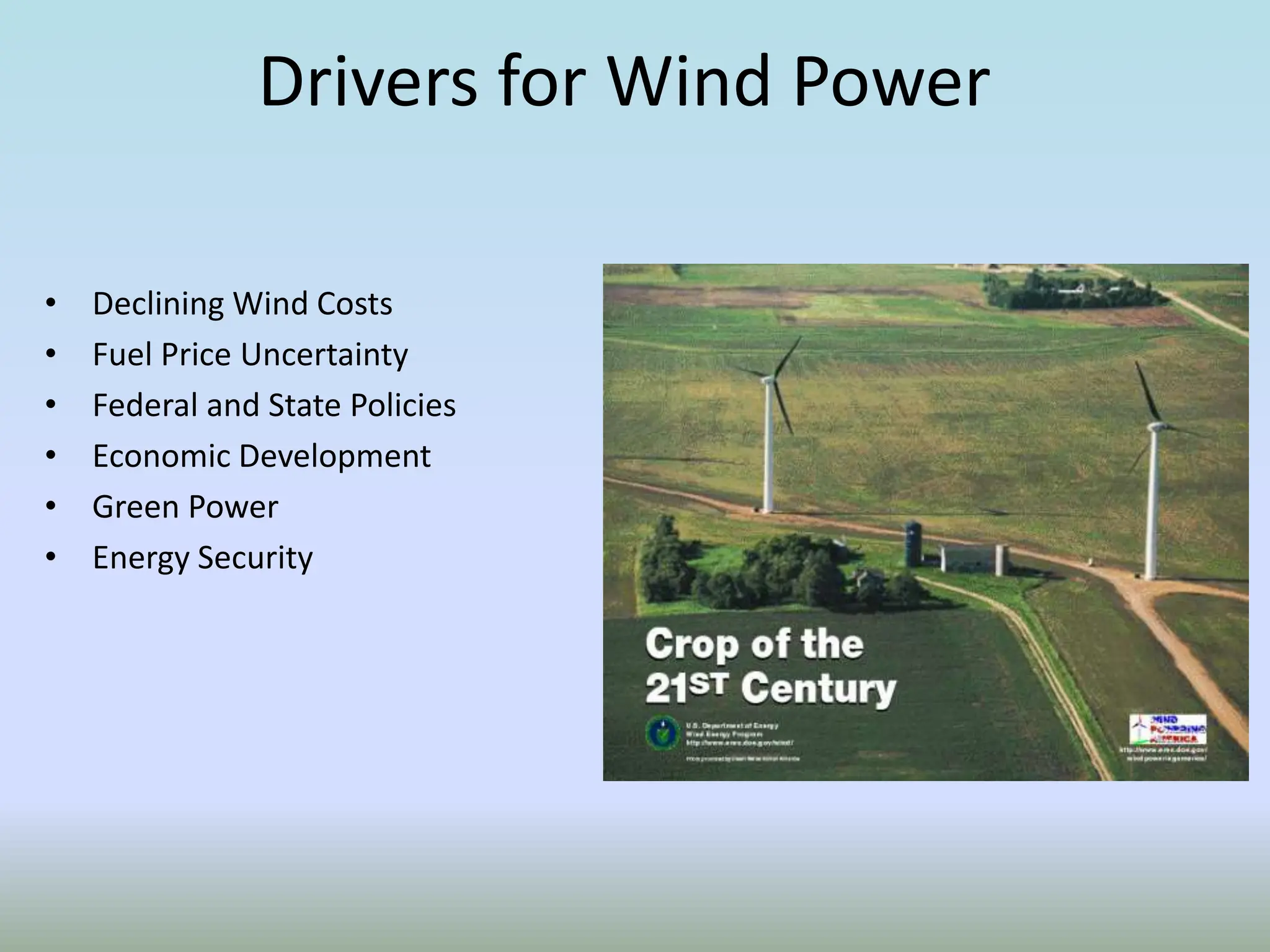 wind turbine detailed presentation .ppt