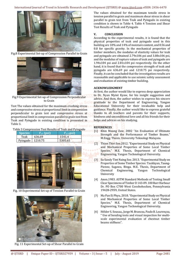 Study on Physical and Mechanical Properties of Historical Timber ...