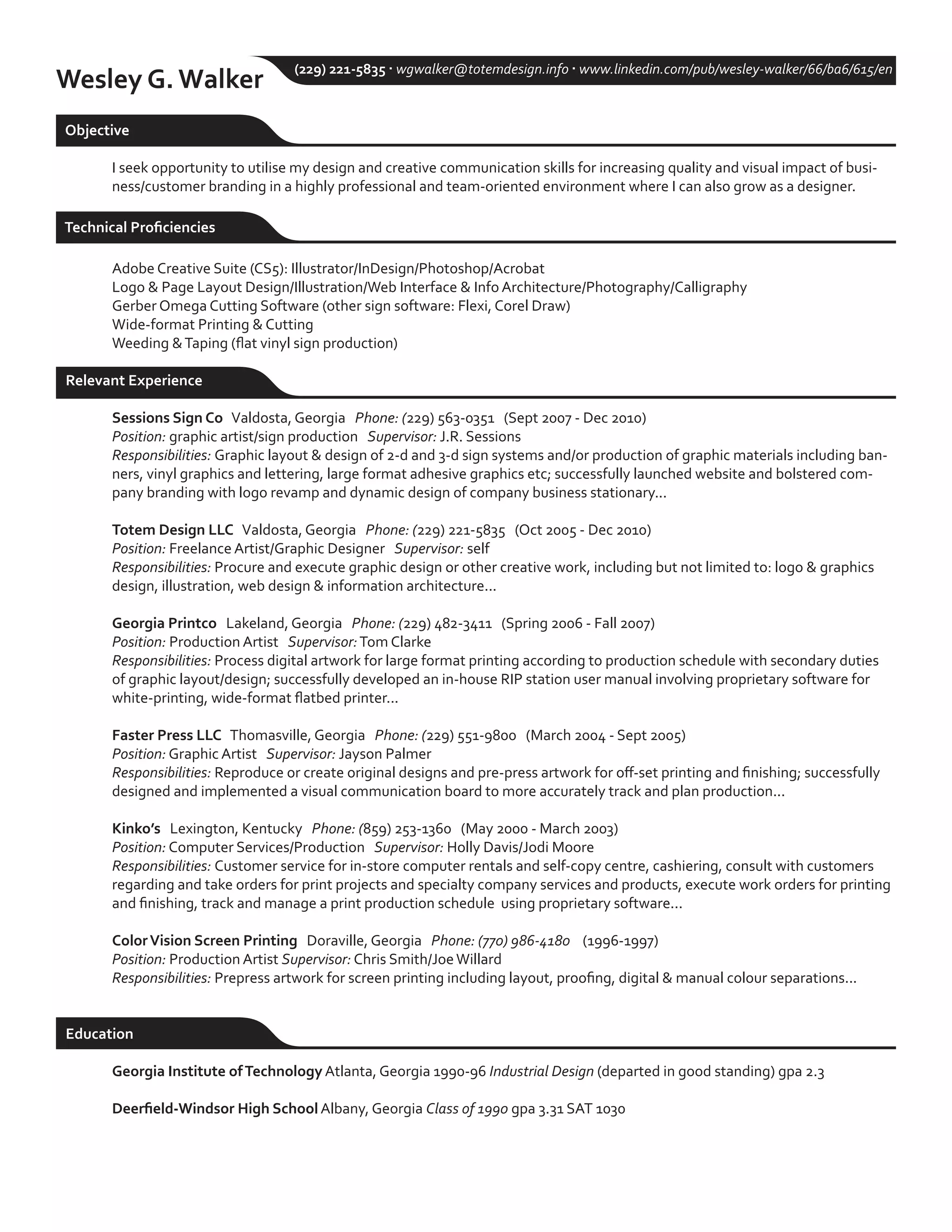WGWalker_Resume2015-PortfolioWEB | PDF