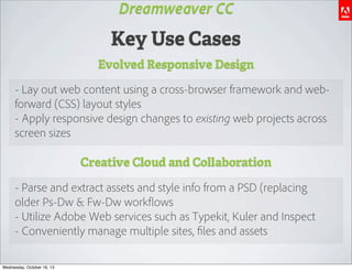 Dreamweaver-Vision-2013-14 | PPT