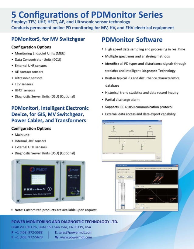 PMDT PDMonitor Series Flyer 201504-EN-e | PDF