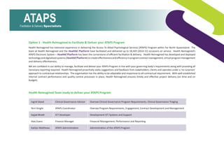 ATAPS Facilitation and Delivery Specialists | PPT