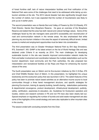 Sustainable Tourism Management in Mountain Landscapes of the Himalayas ...
