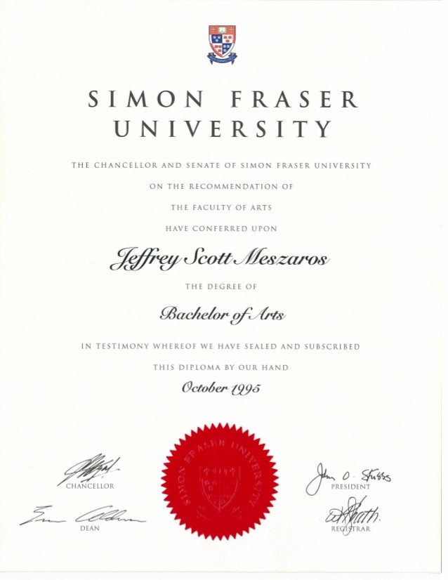 SFU Degree