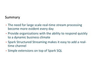 Build Real-Time Applications with Databricks Streaming | PDF