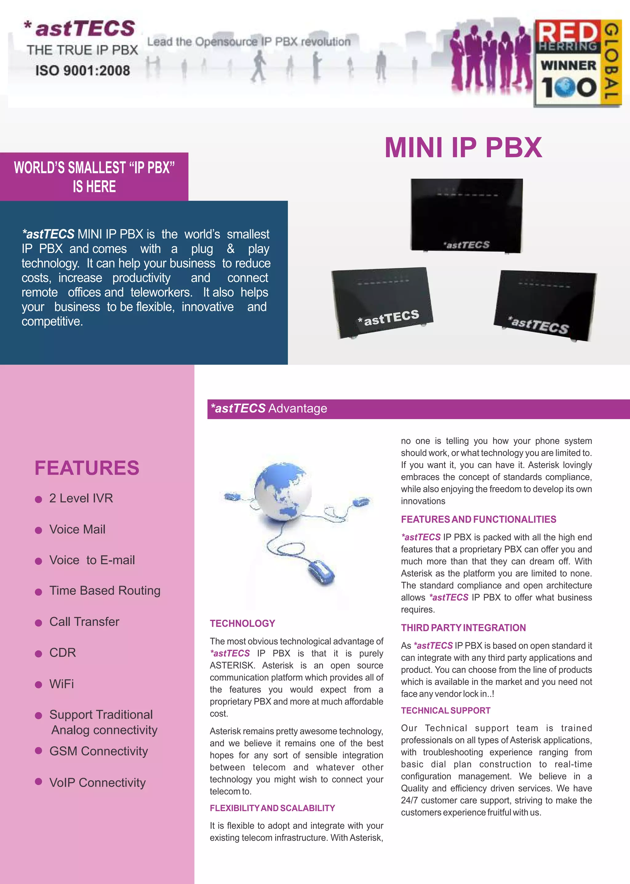mini-ip-pbx-brochure | PDF