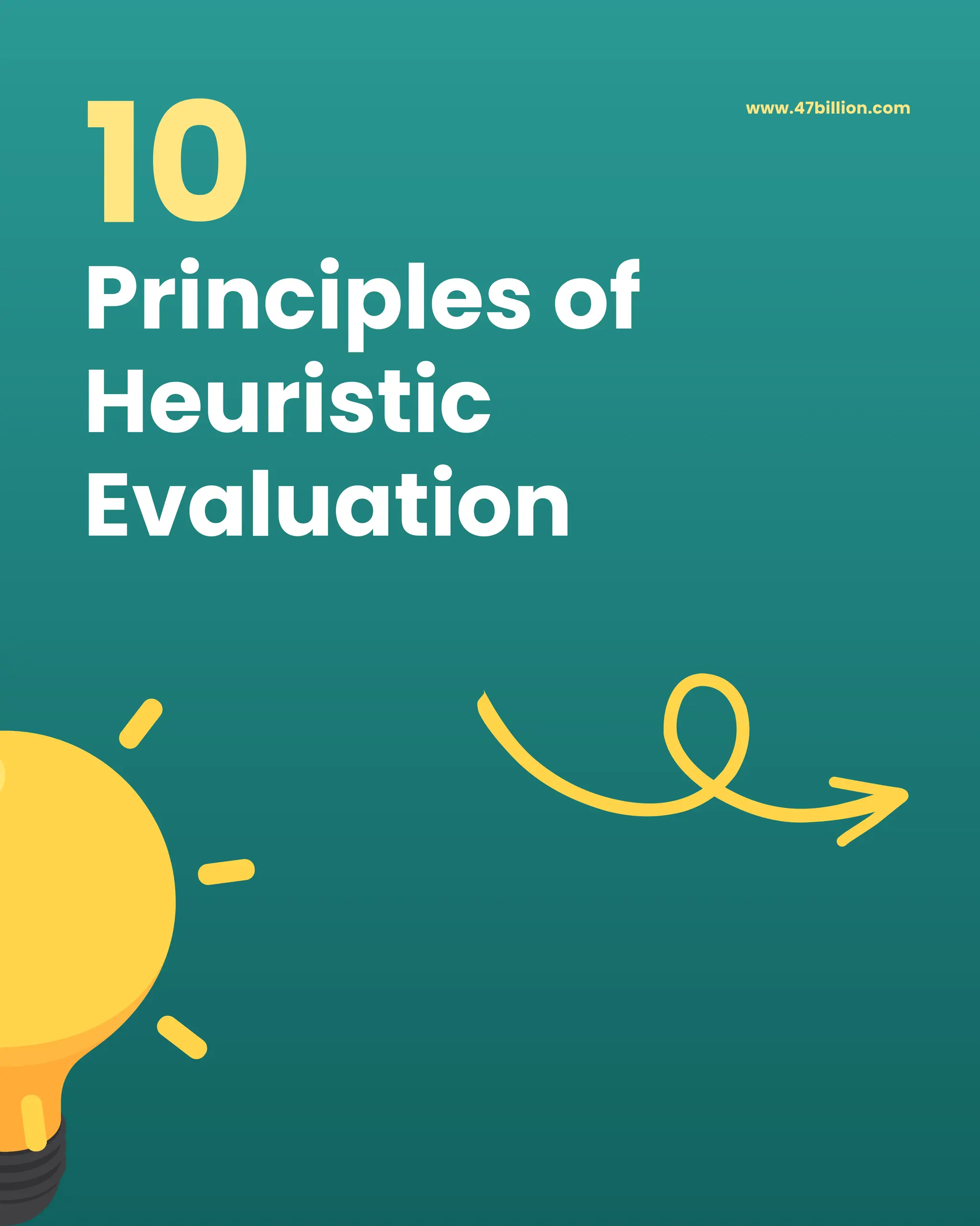 10 Principles of Heuristic Evaluation - 47Billion | PDF
