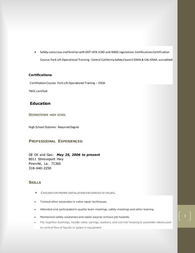 tracy alan chelette resume | DOCX | Woodworking | Arts and Crafts