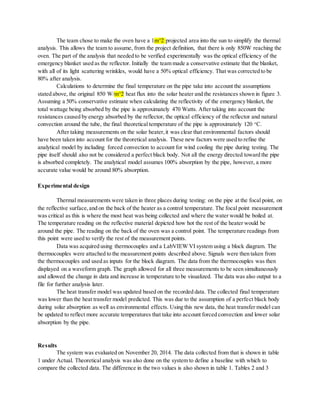 Solar oven ProjectReport | DOCX
