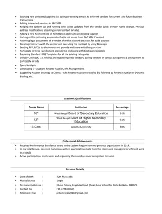 Resume_Pritam Paul_15.3 | DOC | Logistics | Business
