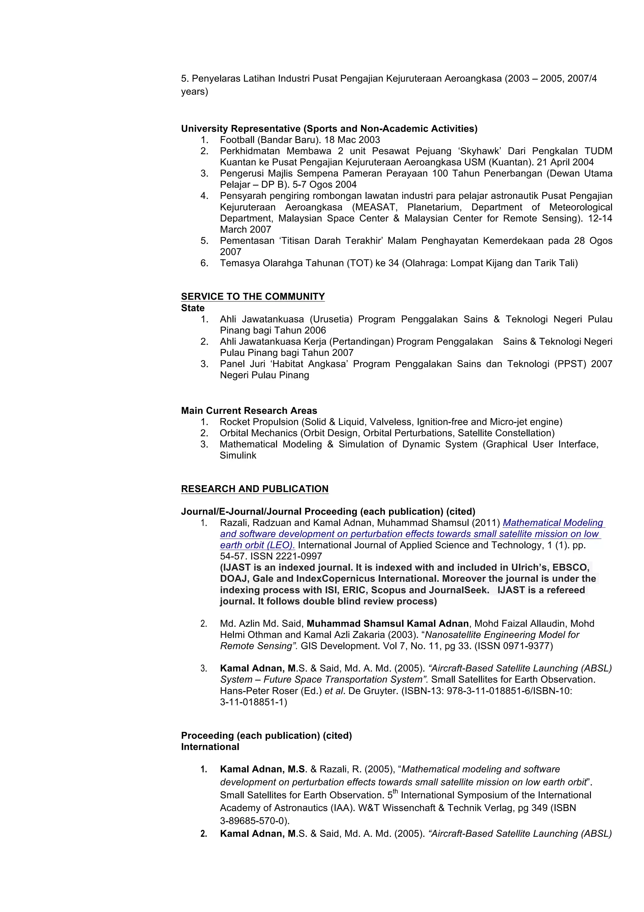 Muhammad Shamsul Kamal-Resume | PDF