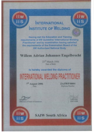 6G – Welding Performance | PDF