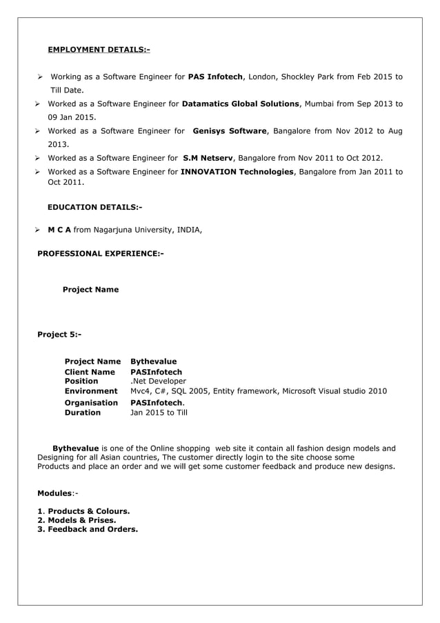 Raju_Resume | PDF