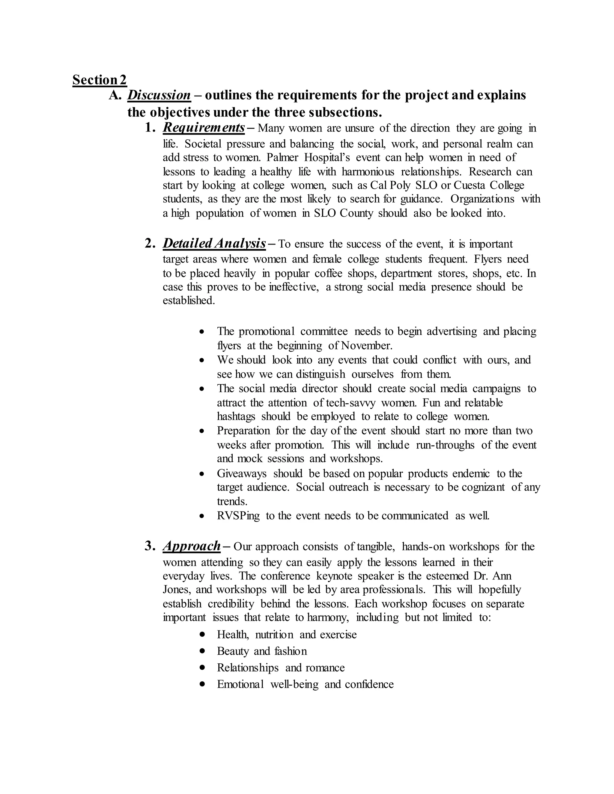 PR Proposal SWOT analysis | DOCX